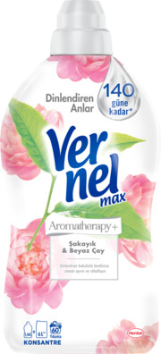 Vernel Max 1440 ml Aromatherapy Şakayık ve Beyaz Çay Konsantre ...